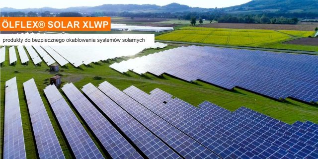 Wodoodporne kable solarne ÖLFLEX® SOLAR XLWP usieciowane wiązką elektronów