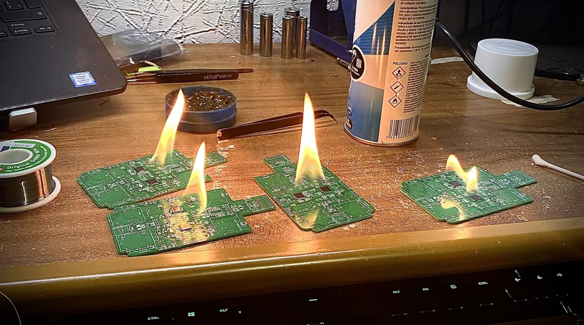 Wypalanie płytek PCB